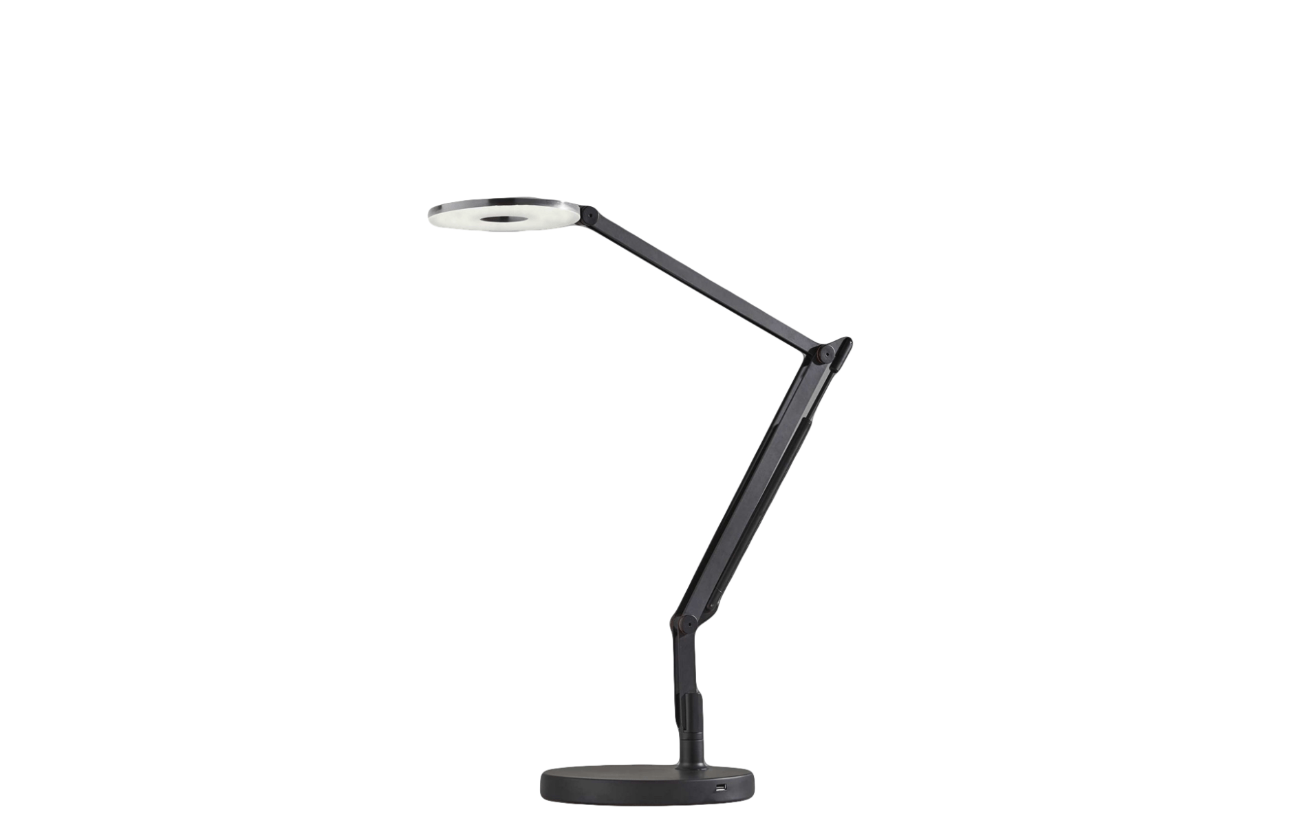 Bendy Black Metal Led Desk Lamp - House Tipster